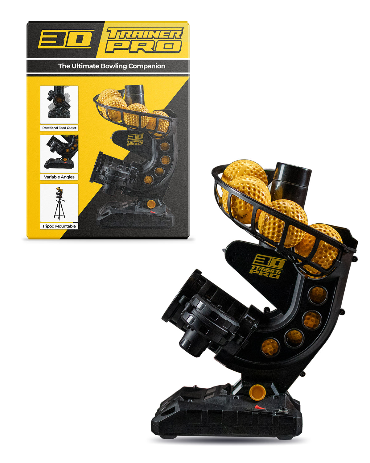 3D Trainer Pro - Automatic Cricket Feed Machine - PRE-ORDER – WHACK Sports