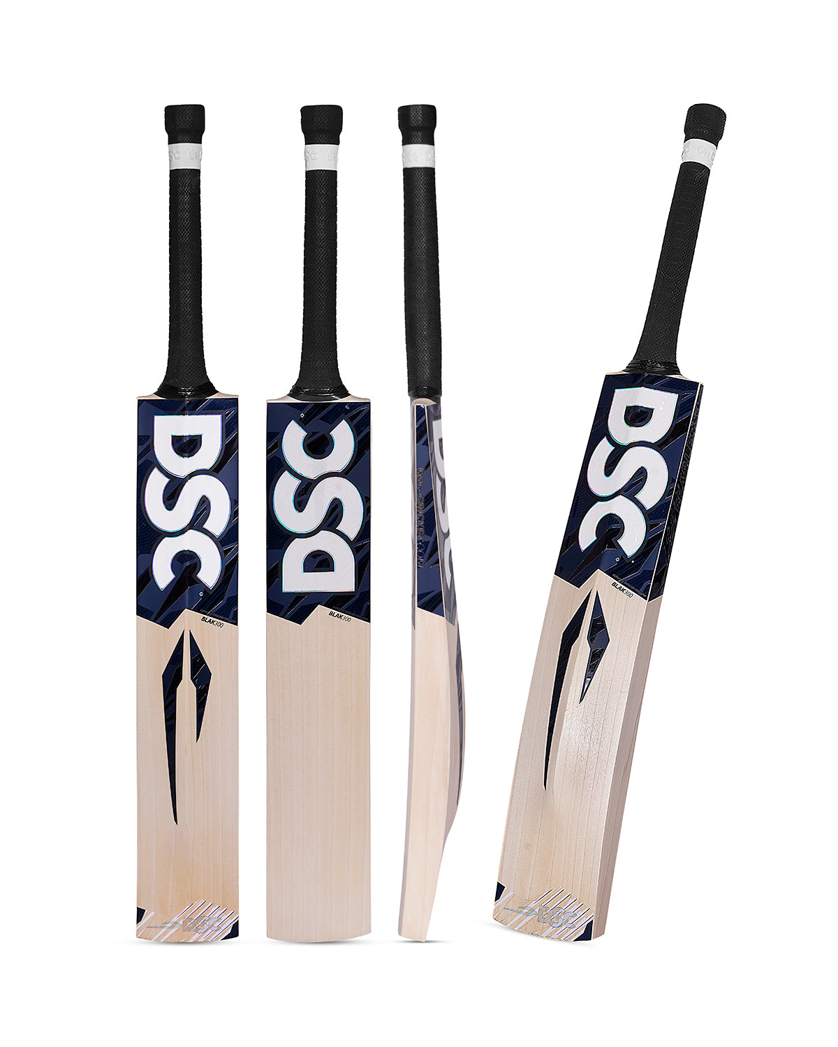 DSC Blak 300 English Willow Cricket Bat - SH – WHACK Sports