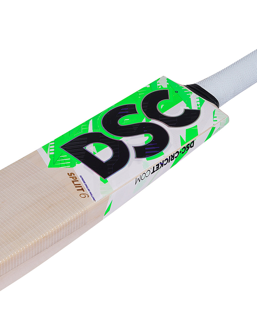 DSC Spliit 6 English Willow Cricket Bat - SH – WHACK Sports