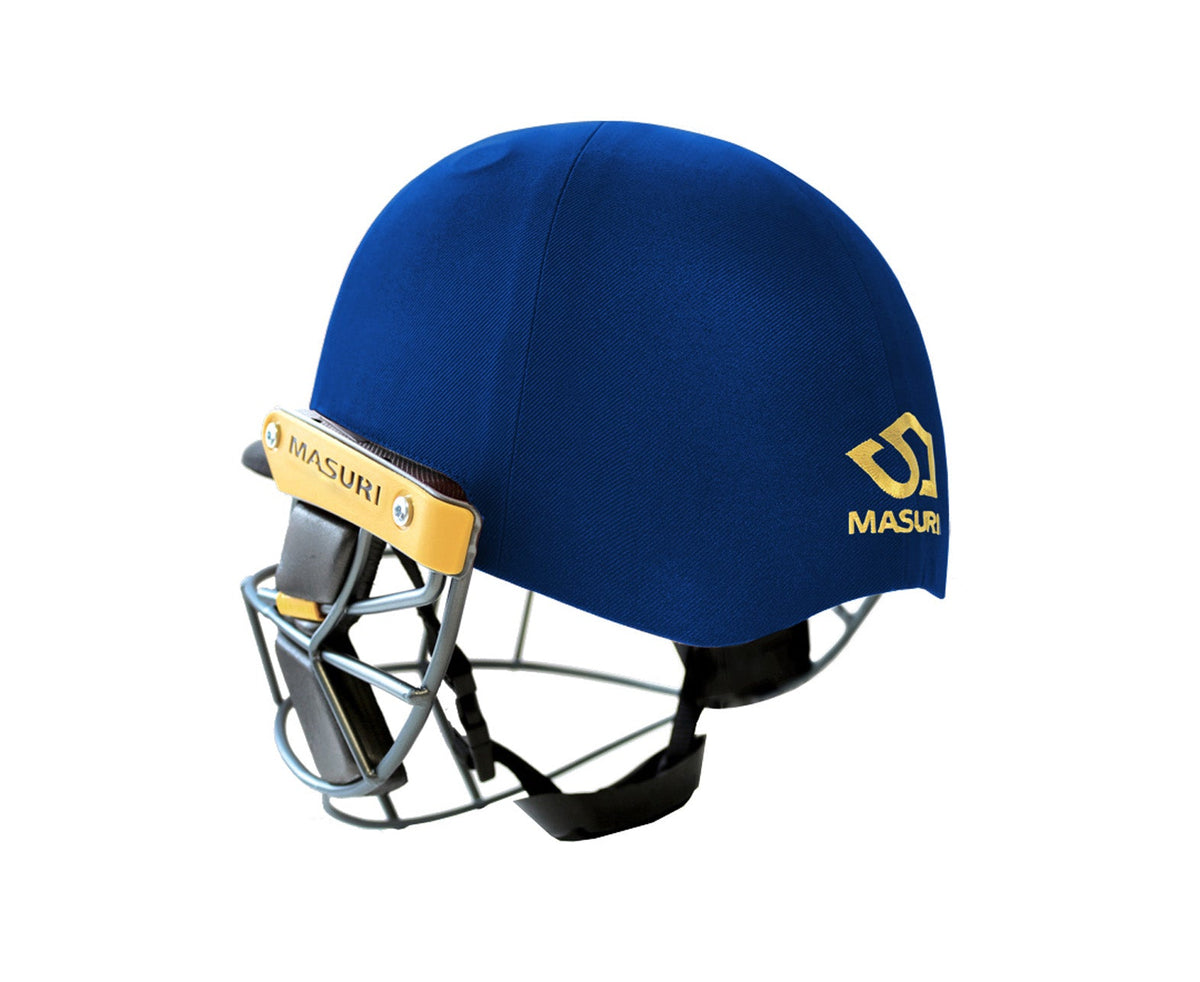 Masuri T Line Stainless Steel Wicket Keeping Helmet - Royal Blue - Sen ...