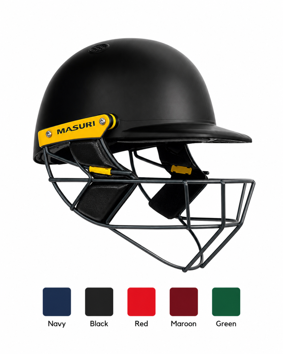 Masuri T Line Player Stainless Steel Cricket Batting Helmet - Painted ...