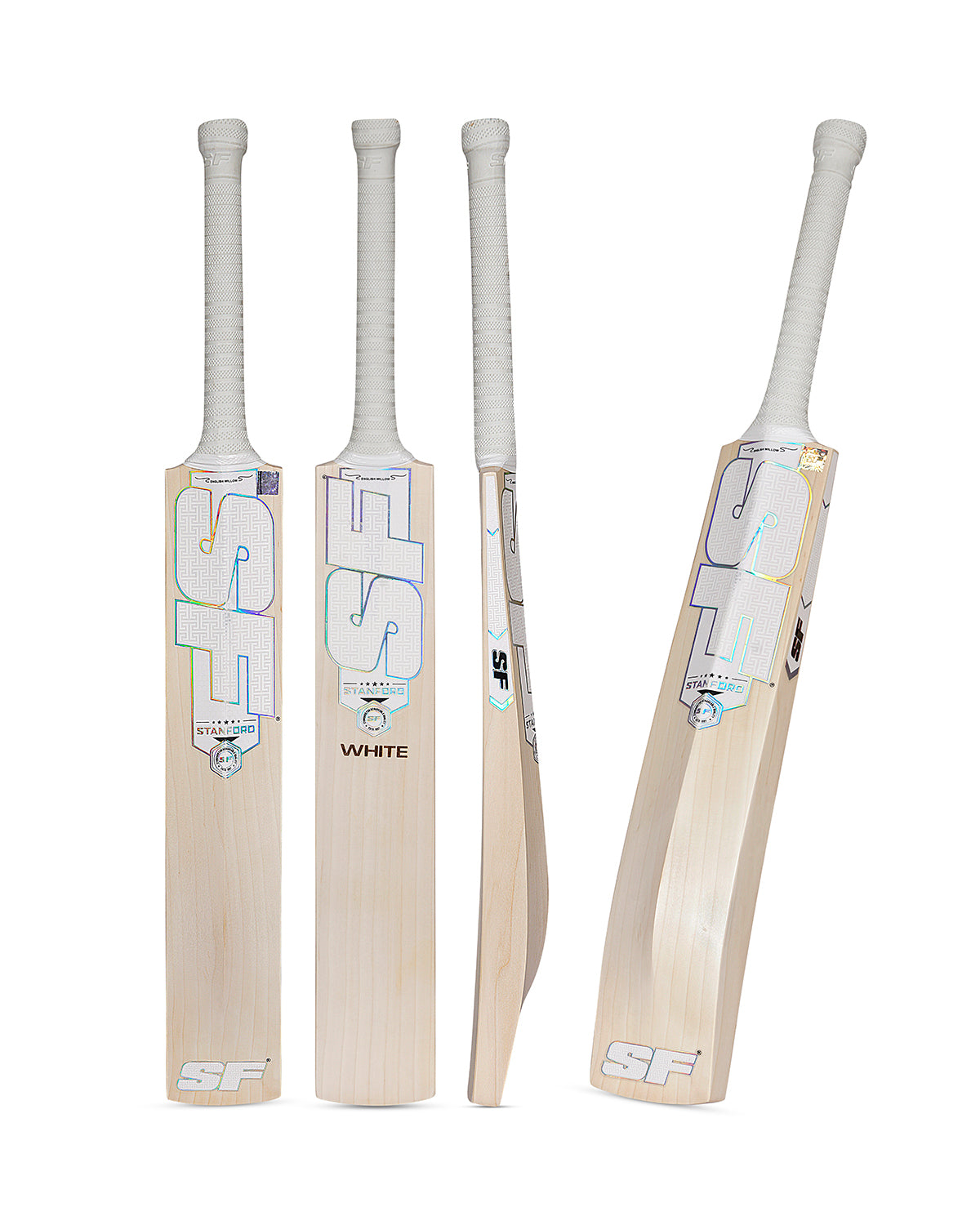 SF White English Willow Cricket Bat - SH – WHACK Sports