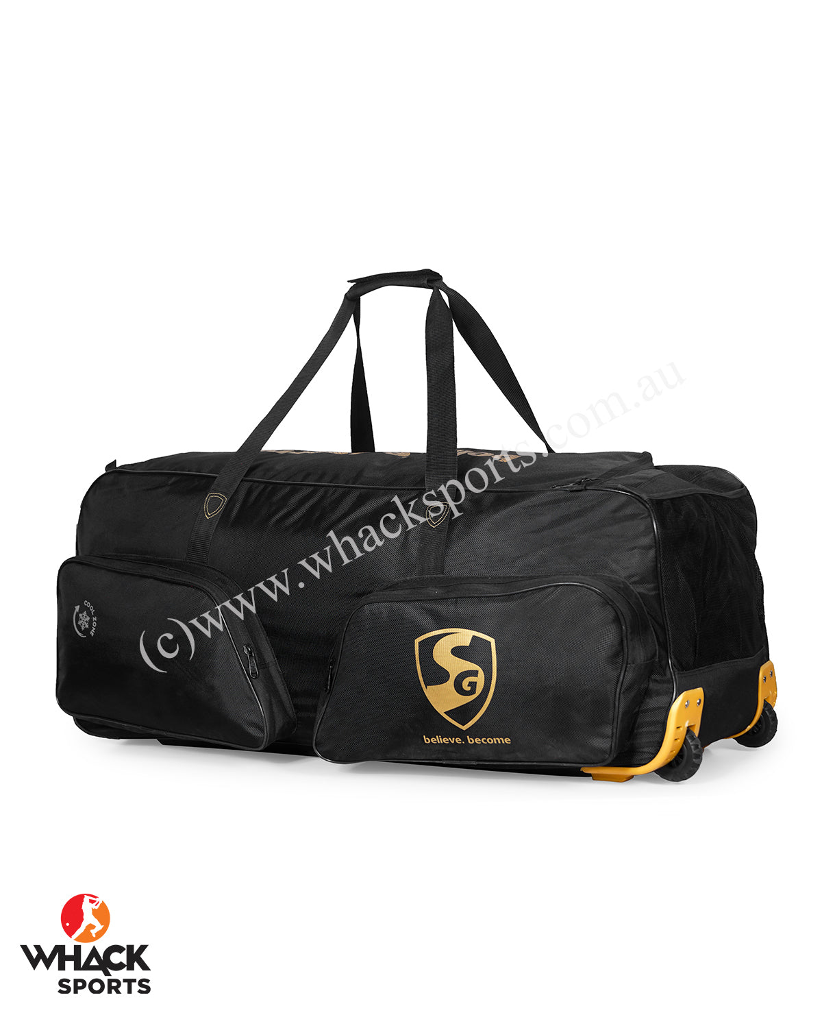 SG 22 Yard X2 Cricket Kit Bag - Wheelie - Large – WHACK Sports