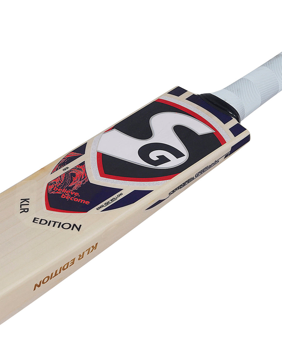 SG KLR Edition English Willow Cricket Bat - SH – WHACK Sports