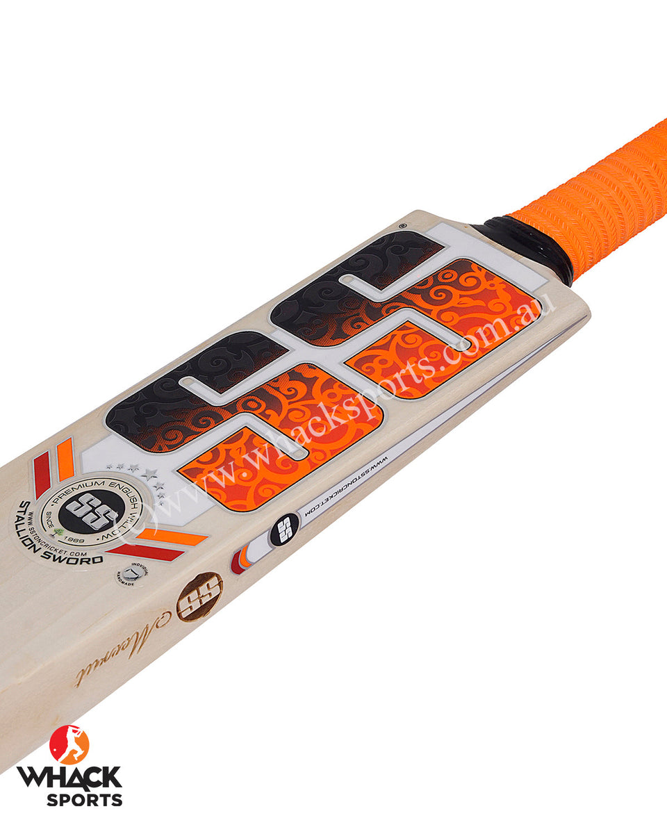 SS Ravindra Jadeja Stallion Sword English Willow Cricket Bat - SH ...