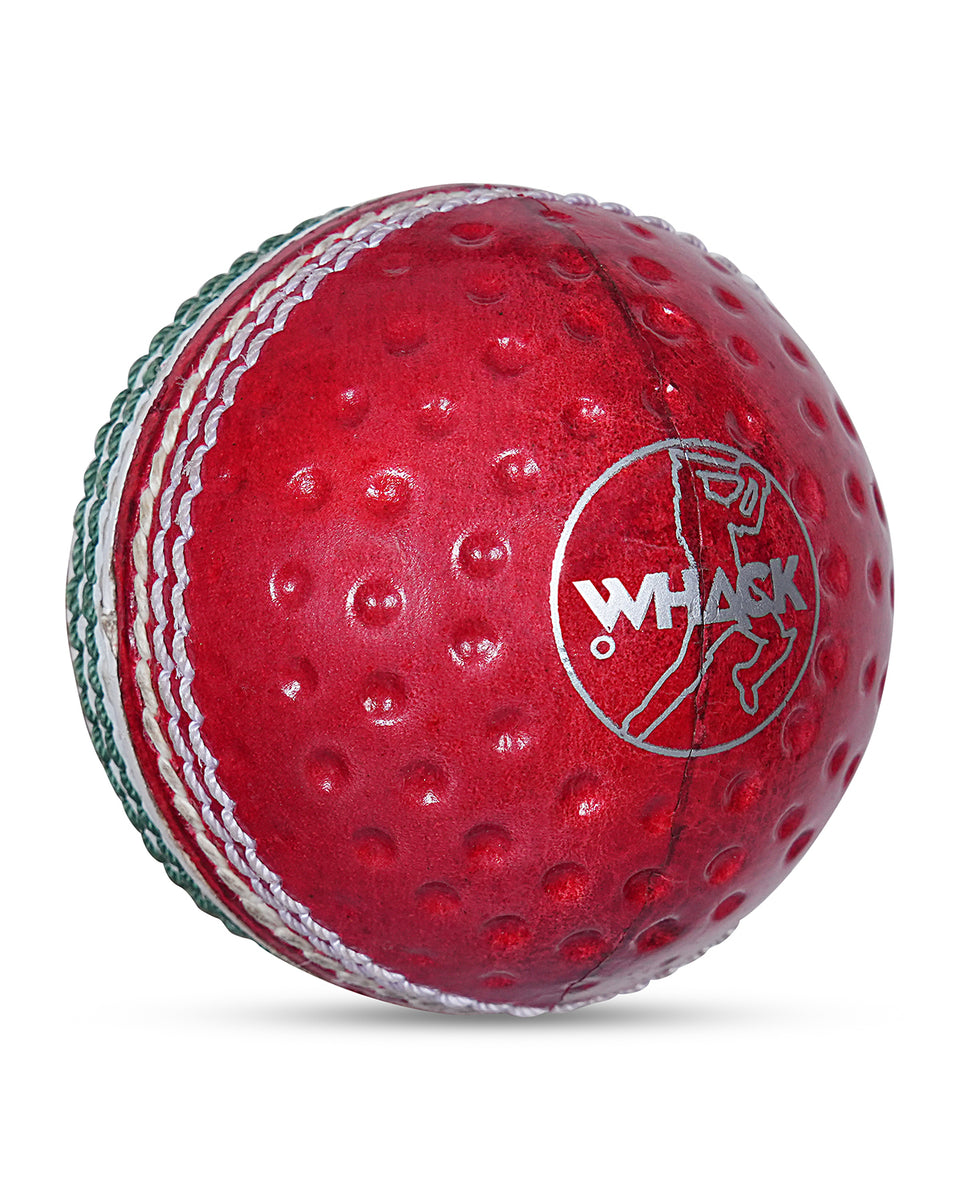 WHACK 156gm Leather Swing Training Ball (Both Side Dots) – WHACK Sports