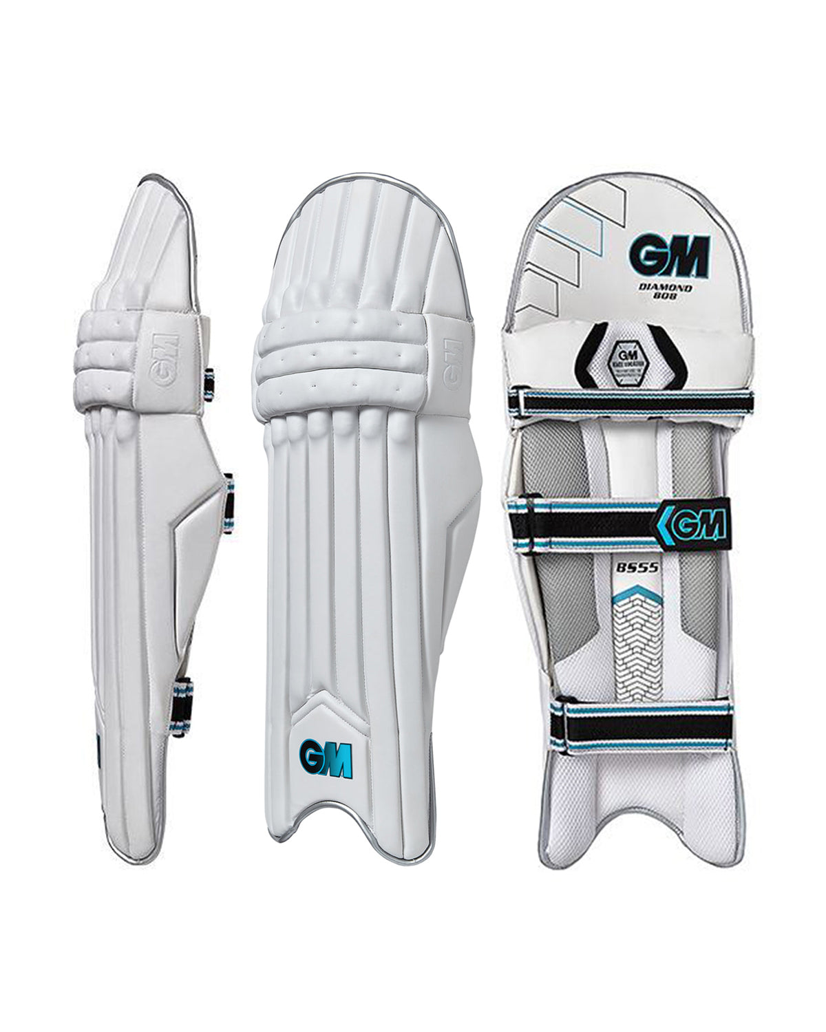 GM Diamond 808 Cricket Batting Pads - Adult – WHACK Sports