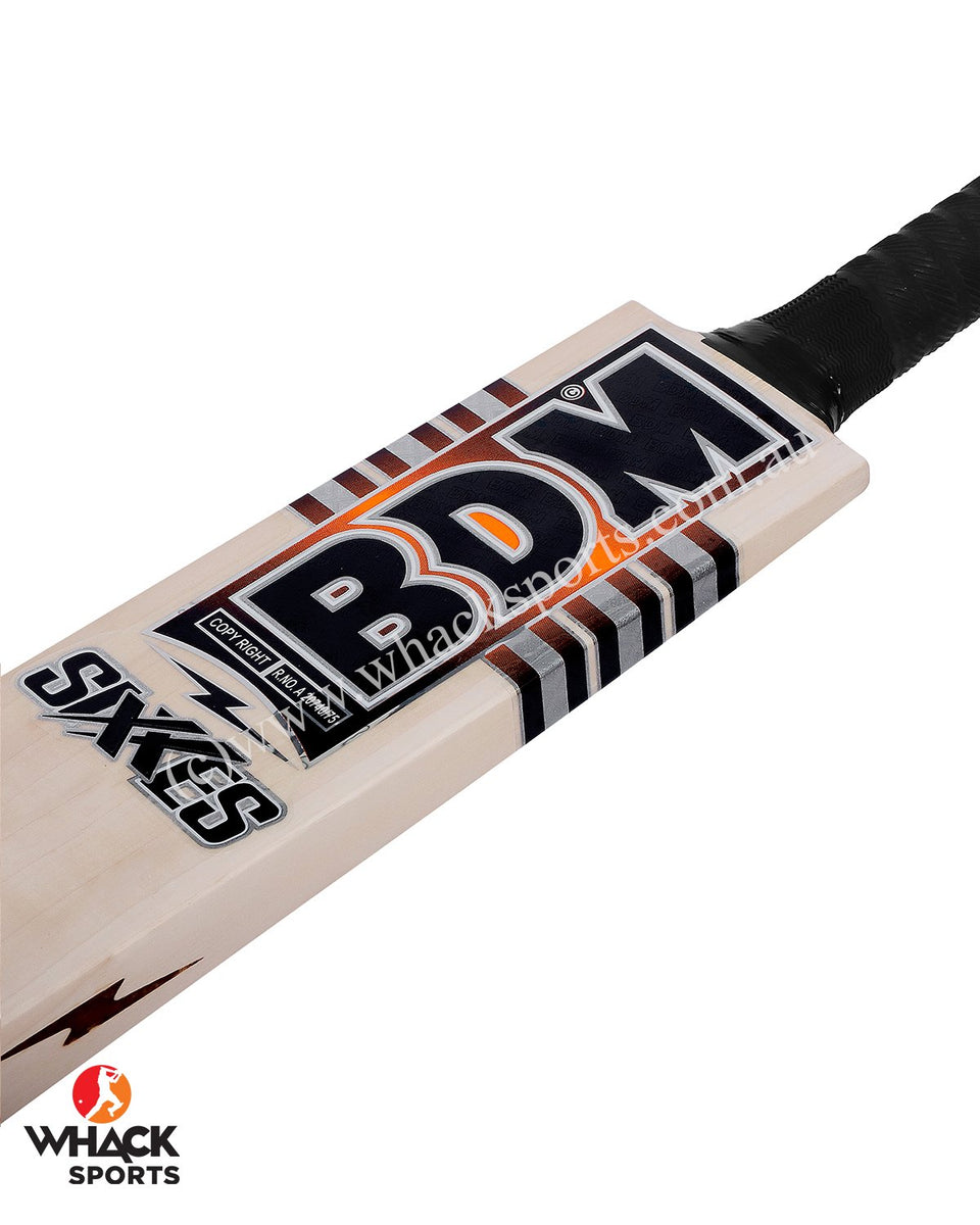 BDM Sixes Grade 2 English Willow Cricket Bat - SH – WHACK Sports