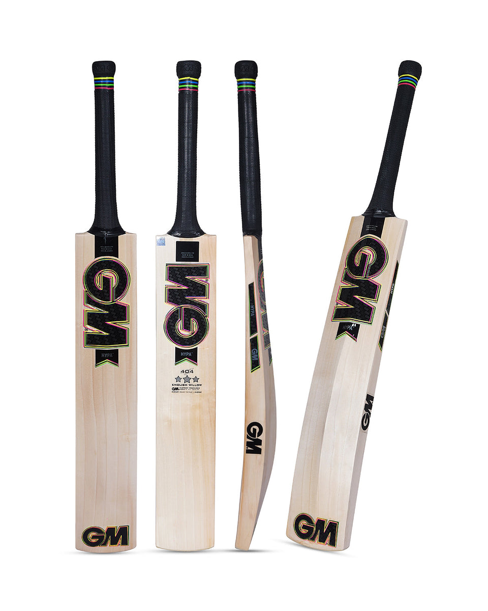 GM HYPA 404 English Willow Cricket Bat - SH – WHACK Sports