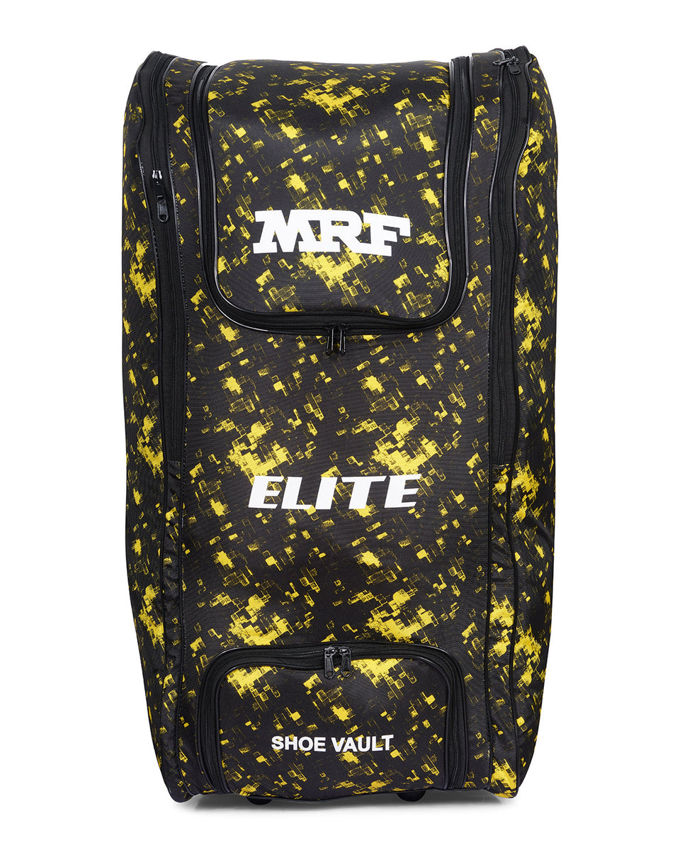 MRF Elite Cricket Kit Bag - Wheelie Duffle - Large – WHACK Sports