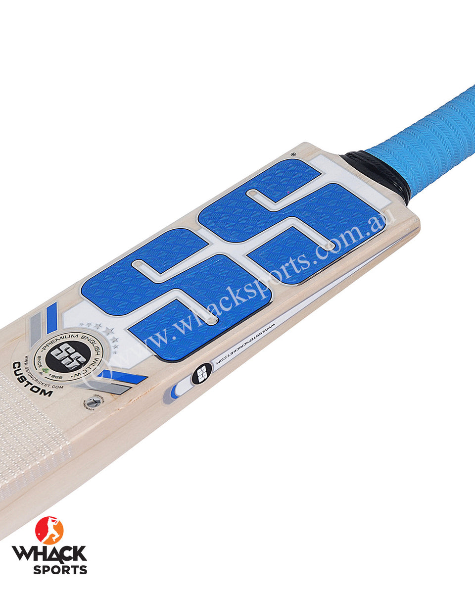 SS Custom Grade 3 English Willow Cricket Bat - SH – WHACK Sports