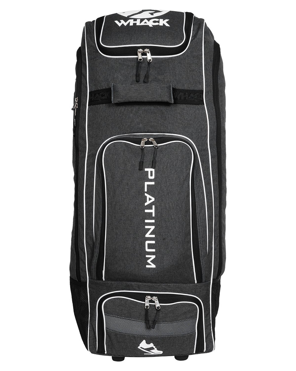 WHACK Platinum Cricket Kit Bag - Wheelie Duffle - Large - Grey – WHACK ...