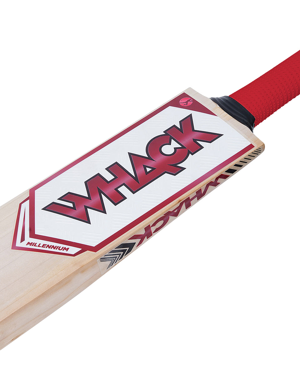 WHACK Millennium English Willow Cricket Bat - SH – WHACK Sports